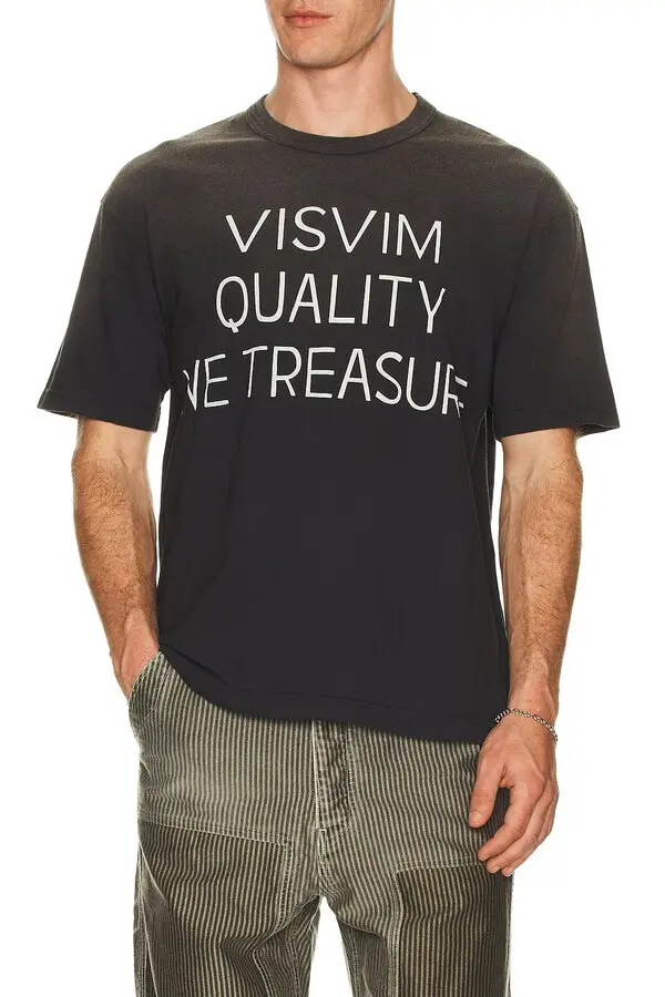 Visvim Jumbo Tee - Black