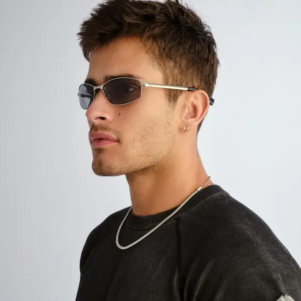 Le Specs Star Beam Sunglasses - Silver