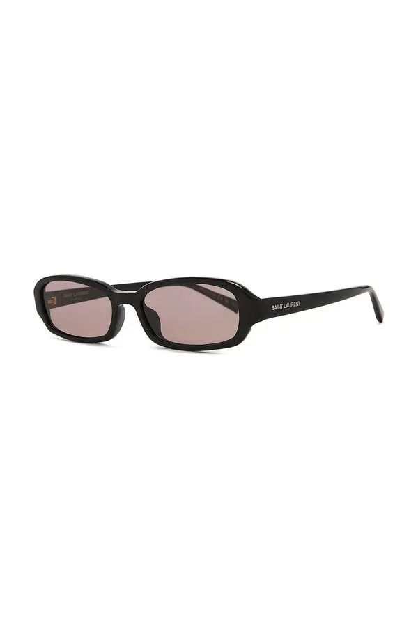 Saint Laurent Sl Logo Erin Rectangular Sunglasses