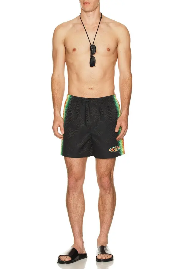 Casablanca Monogram Swim Shorts