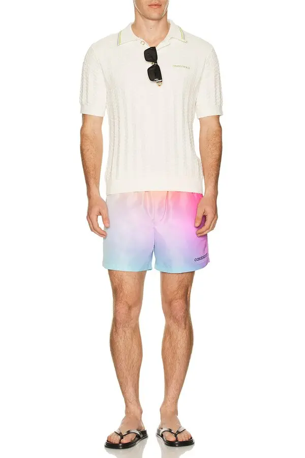 Casablanca Gradient Printed Swim Shorts