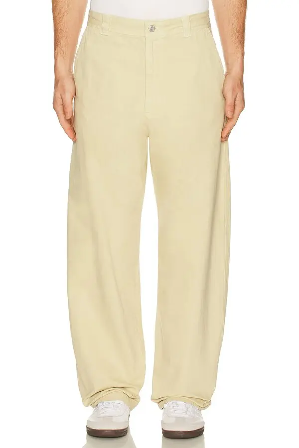 A.p.c. Chino Pant In Cream - Sand