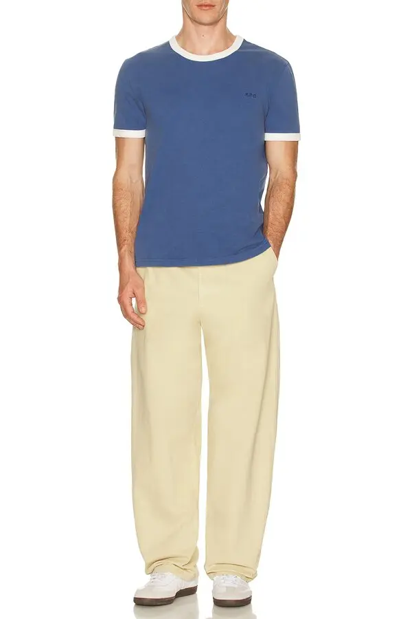 A.p.c. Chino Pant In Cream - Sand