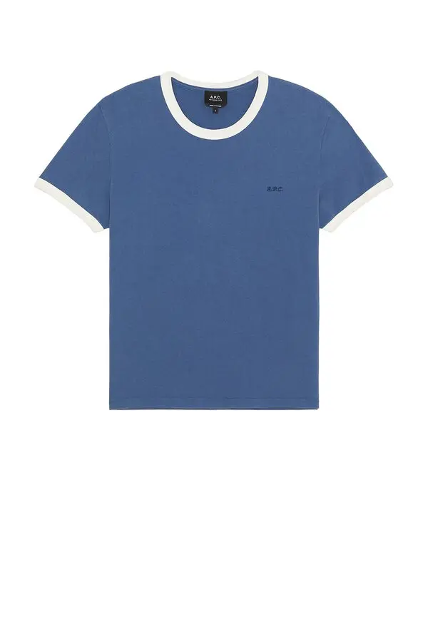 A.p.c. Contrast T-shirt - Blue