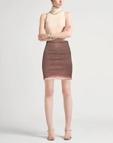 Rick Owens Denim Pencil Skirt