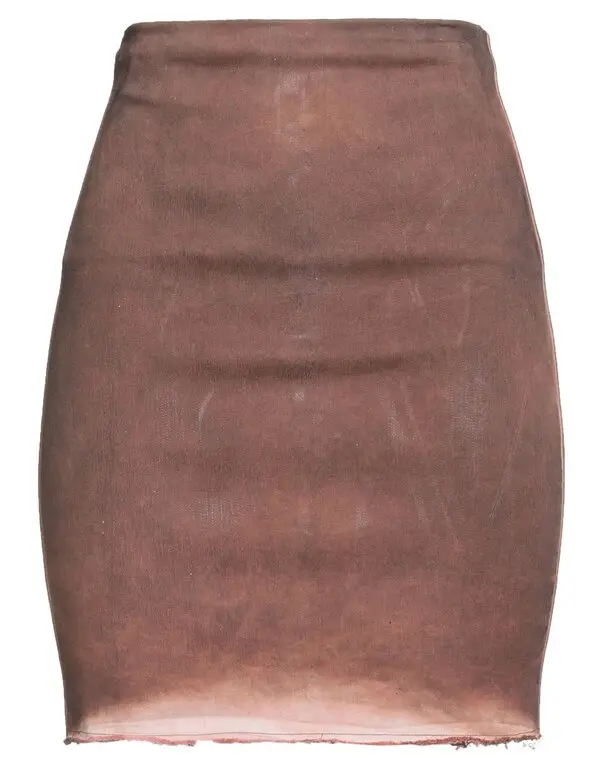 Rick Owens Denim Pencil Skirt