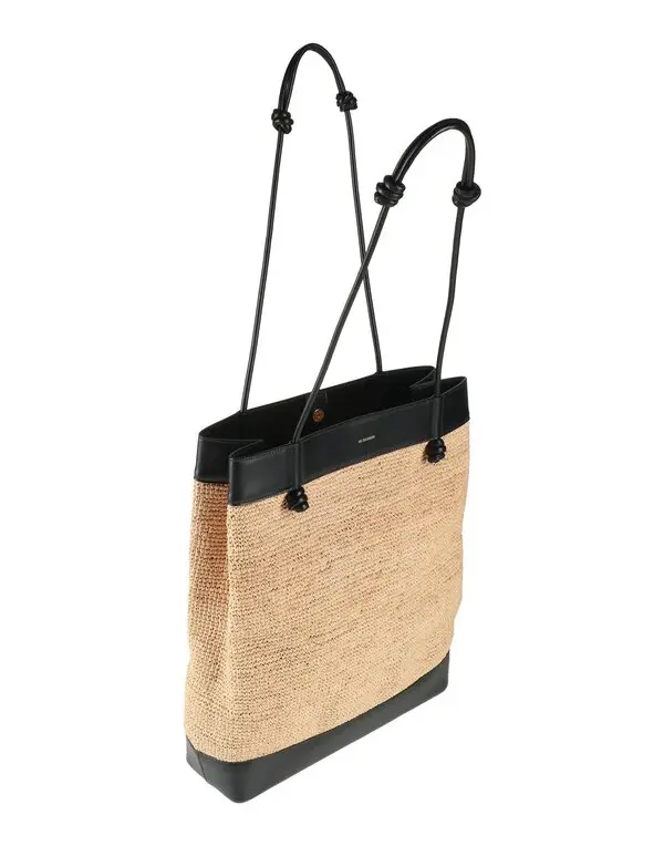 JIL SANDER Large Two-tone Shopper Bag