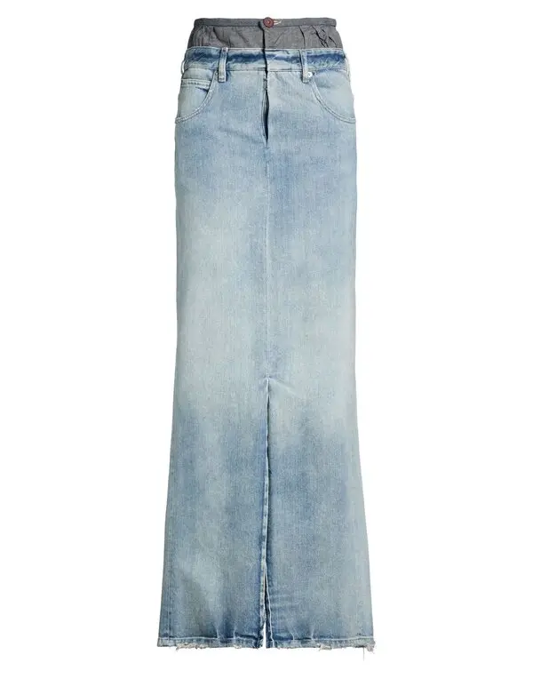 MAISON MARGIELA Denim Flared Skirt