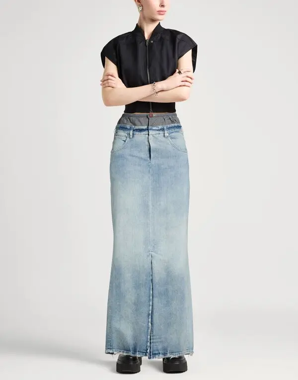 MAISON MARGIELA Denim Flared Skirt