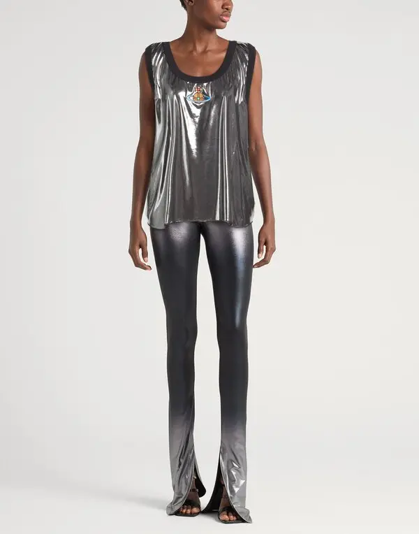VIVIENNE WESTWOOD Metallic Sleeveless Top