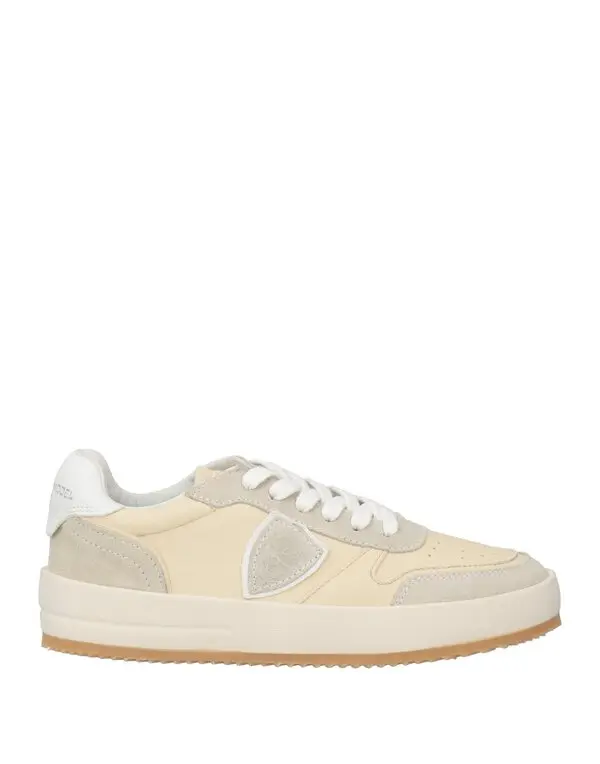 Philippe Model Leather Low-top Sneakers - Beige