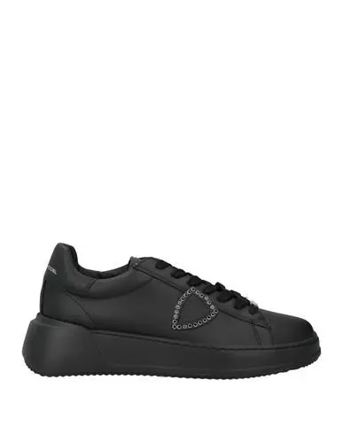 Philippe Model Leather Low-top Sneakers - Black