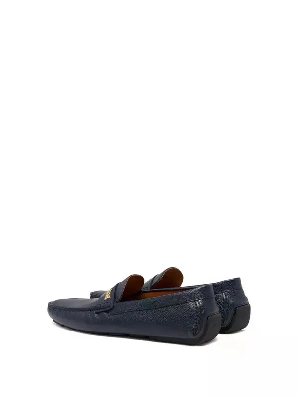 Bally B-chain Grained Leather Loafers
