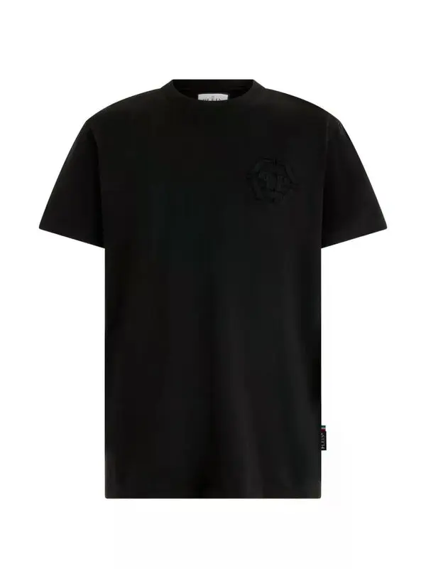 Philipp Plein Logo-embroidered T-shirt