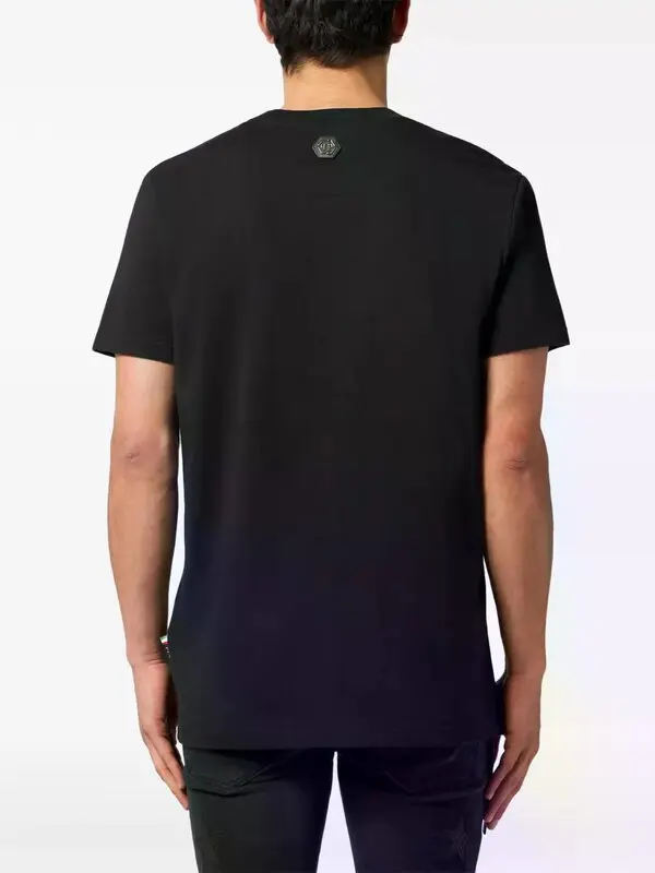 Philipp Plein Logo-embroidered T-shirt
