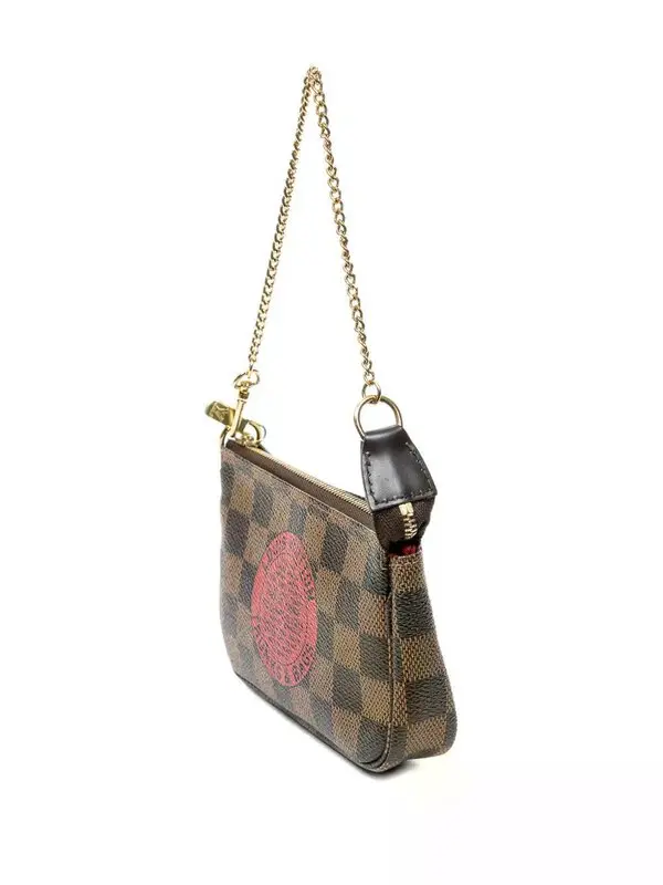 LOUIS VUITTON 2008 Mini Pochette Chain Shoulder Bag