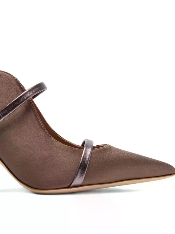 MALONE SOULIERS Maureen Strappy Mules - Brown