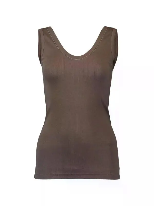 Brunello Cucinelli Ribbed Tank Top