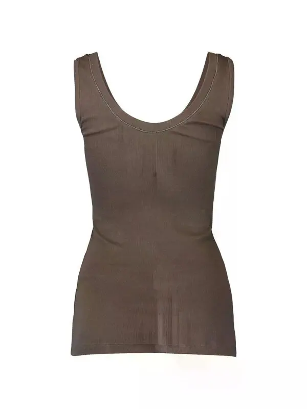 Brunello Cucinelli Ribbed Tank Top