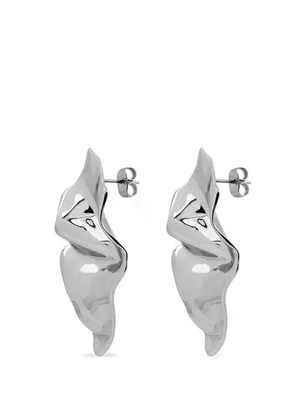 Alexis Bittar Crumpled Small Earrings