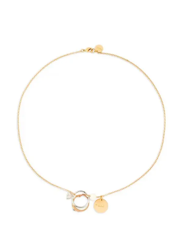 Marni Three-pendant Necklace - Gold