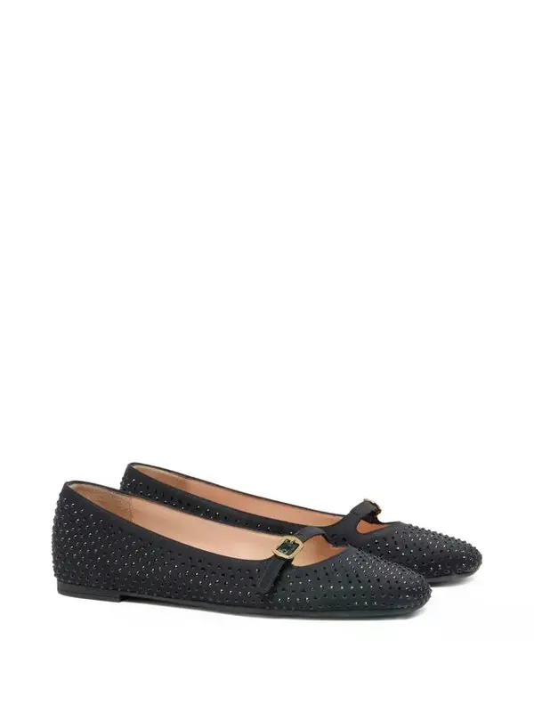 Bally Buckle-detail Ballerina Flats