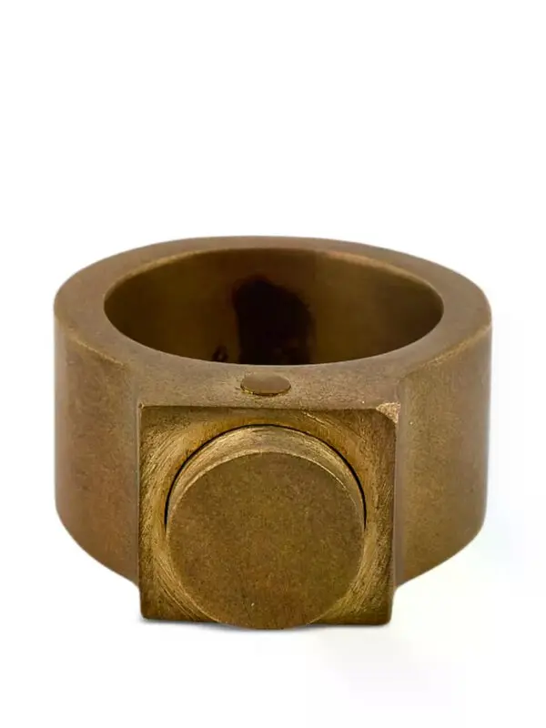 PARTS OF FOUR Sahara Square Ring - Gold