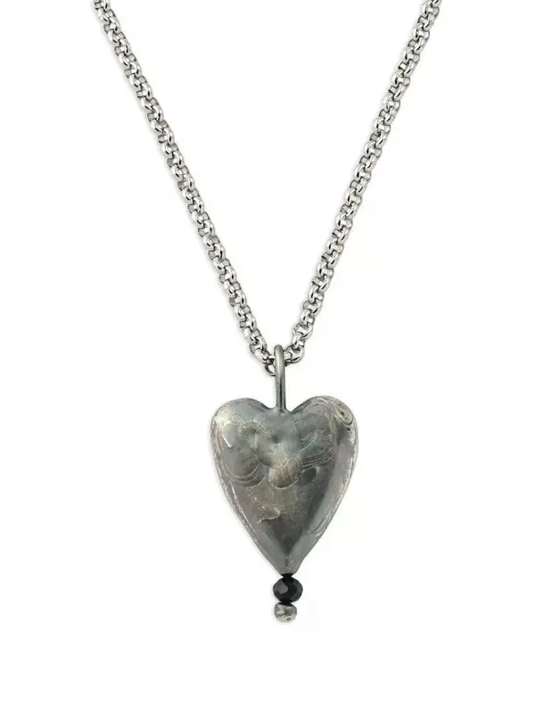 POISON DROP LAB Cast Heart Pendant Necklace