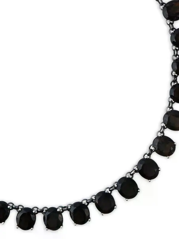 RHOE BERMAT Rauchtopaz Crystal Chain Necklace