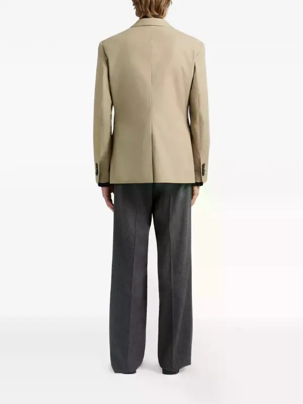 Bally Buttoned Cotton Blazer