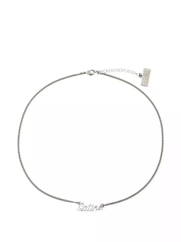 MAISON MARGIELA Pendant-detail Necklace - Silver