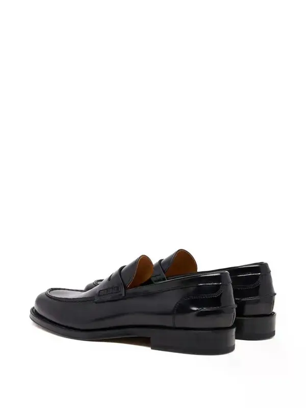 Bally Flair Brushed Leather Loafers