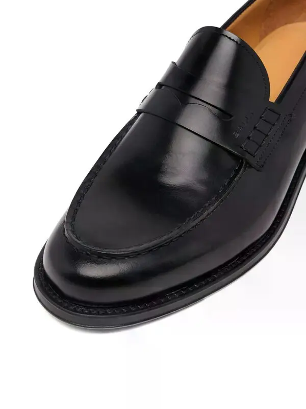 Bally Flair Brushed Leather Loafers