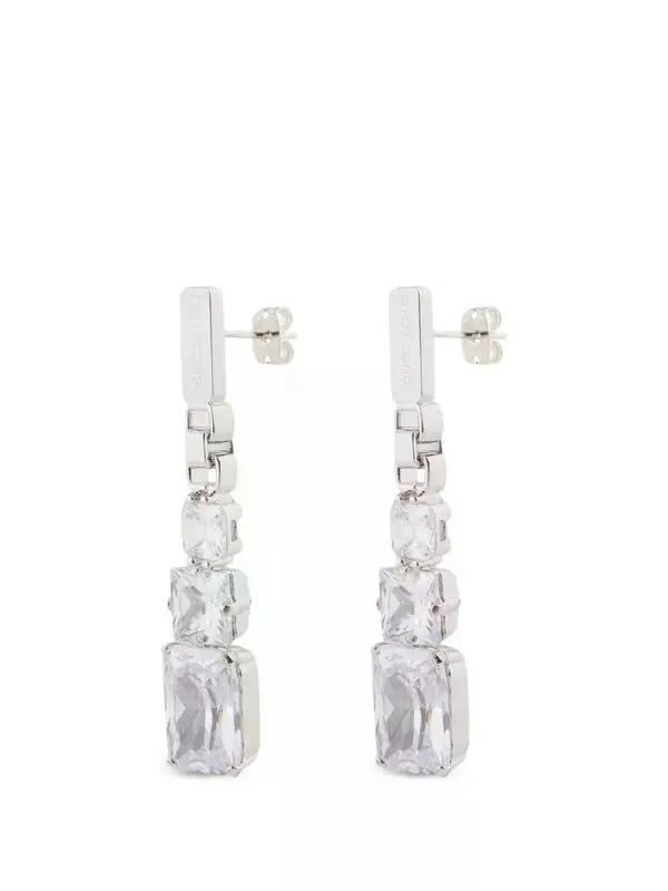 ELLEN CONDE Crystal Drop Earrings