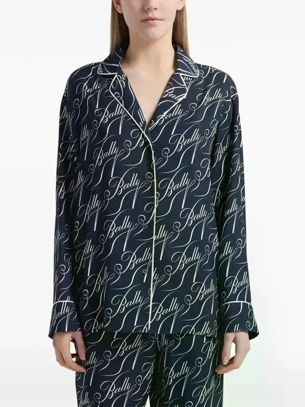 Bally Printed Twill Shirt