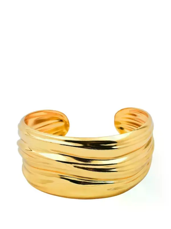 Boheme Layered Cuff Bracelet - Gold