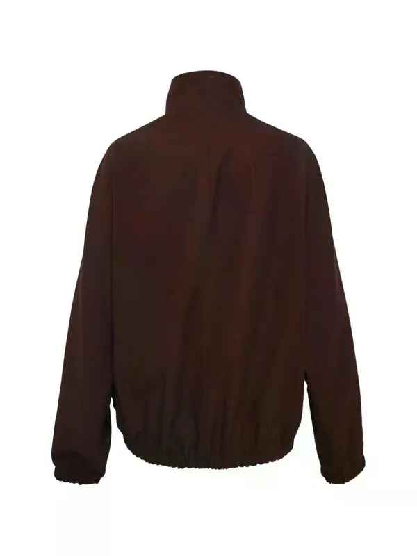 COURREGES Zip-up Bomber Jacket - Brown