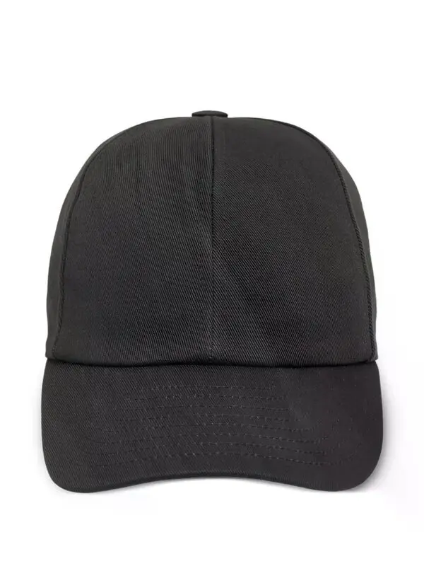 COURREGES Cotton Cap - Black