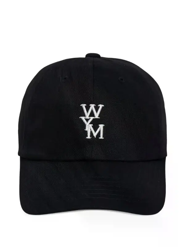 WOOYOUNGMI Logo Baseball Cap - Black