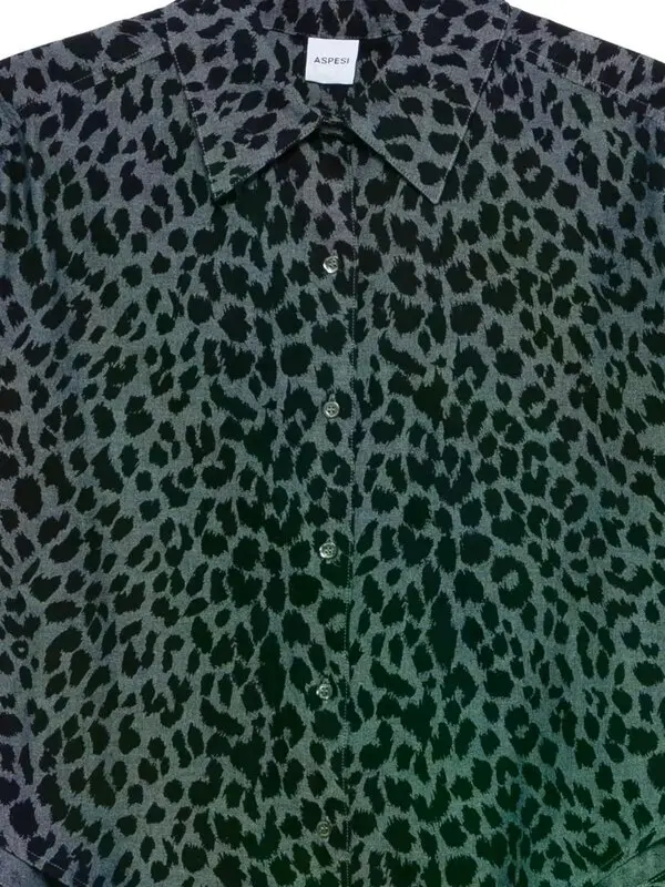 Aspesi Animal-print Shirt
