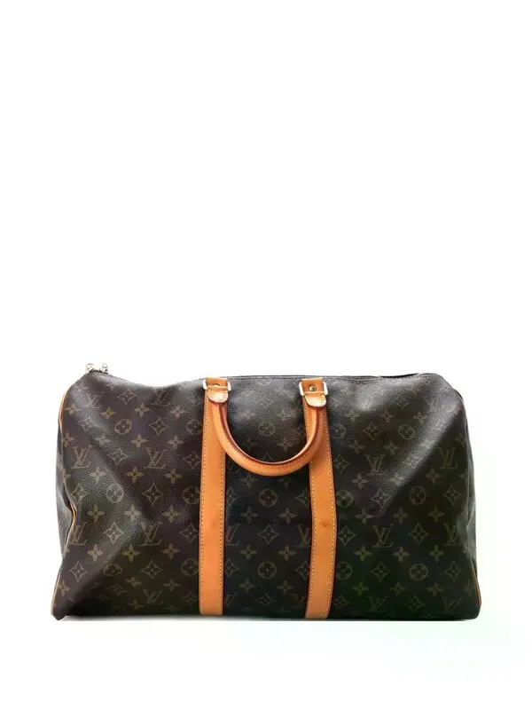 LOUIS VUITTON Keepall Monogram Canvas 45 Satchel