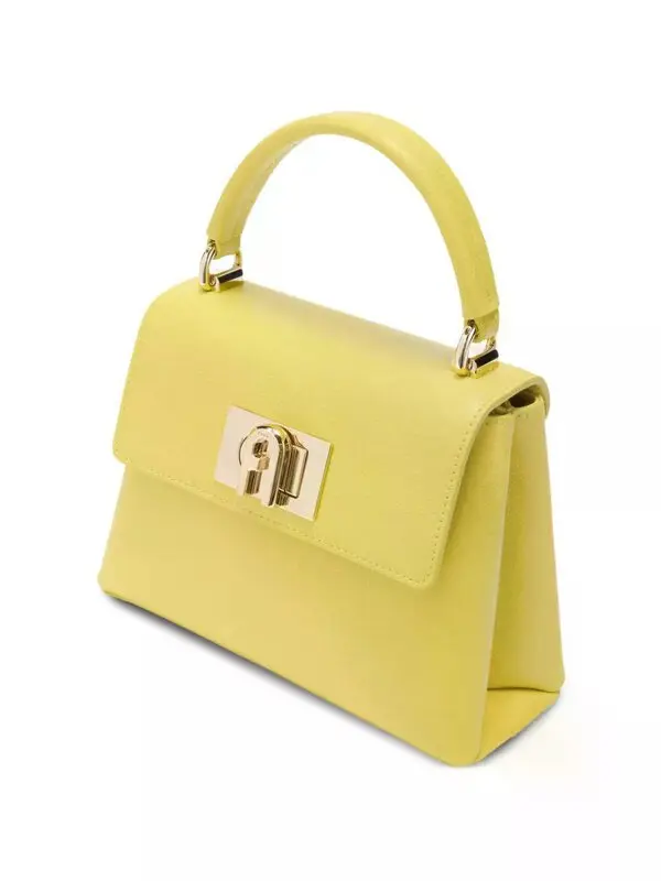 Furla Mini 1927 Arch Closure Leather Tote