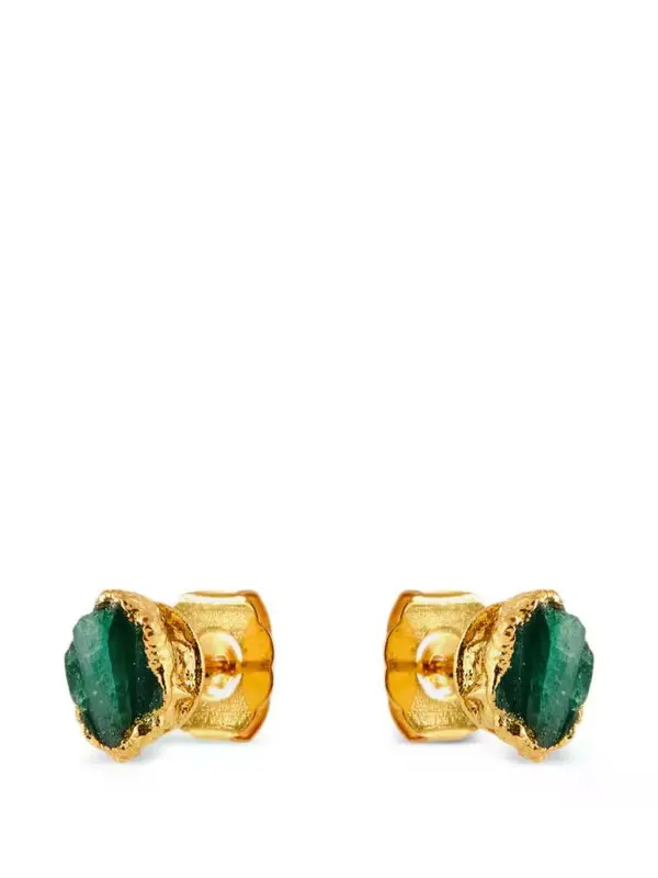 FENOMENA Emerald Stud Earrings