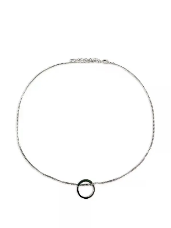 MAISON MARGIELA Ring-pendant Necklace - Silver