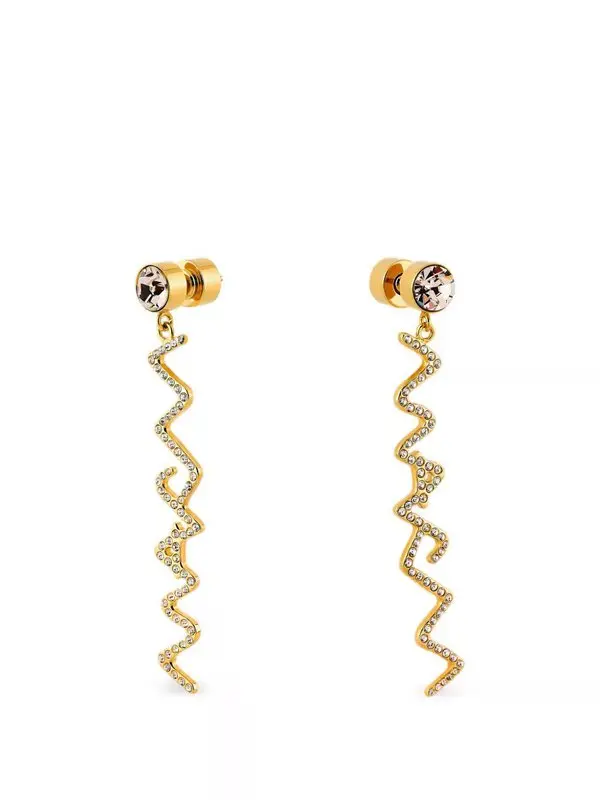 Marni Logo-pendant Drop Earrings