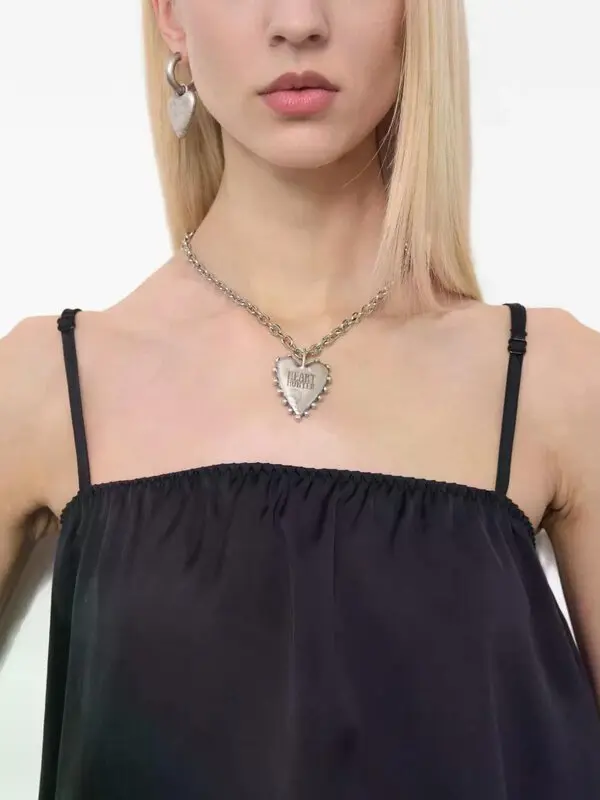 POISON DROP LAB Heart Pendant Chain Necklace