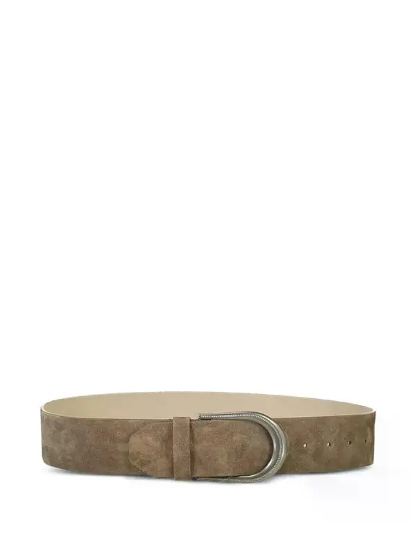 Brunello Cucinelli Suede Belt - Brown