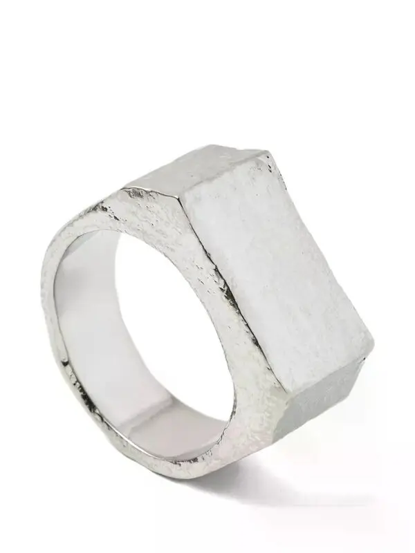 MAISON MARGIELA Geometric Signet Ring