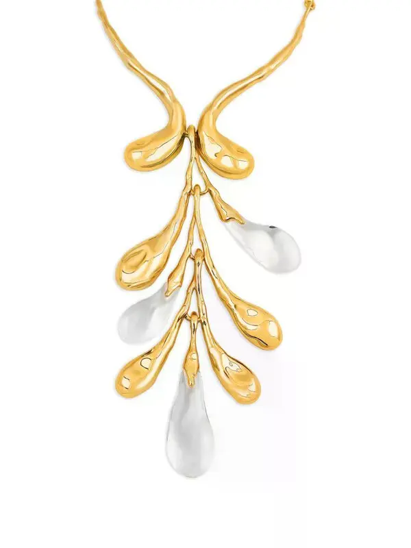 Alexis Bittar Liquid Sapling Collar Necklace