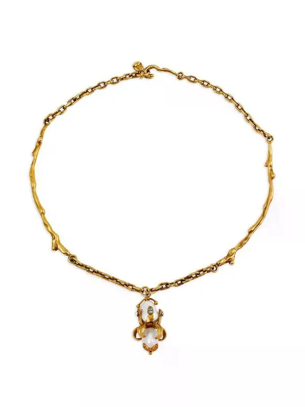 Marni Pendant-detail Necklace - Gold